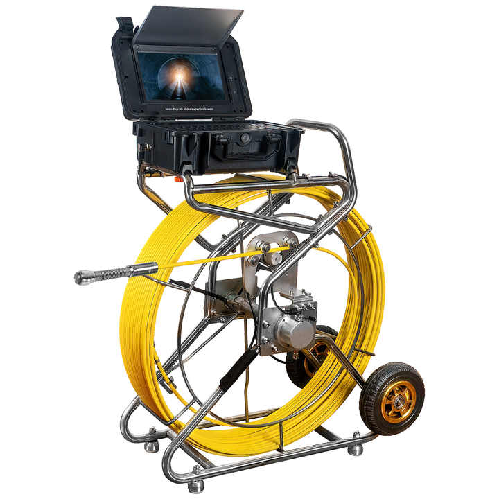 20m to 200m 9mm Cable - 1080P CCTV Camera System for Sewer Inspection