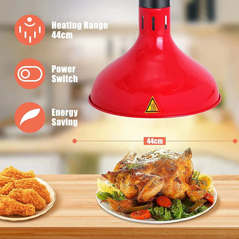Buffet Heat Lamp Electric Heat Lamp Telescopic Food Heat Preservation ...