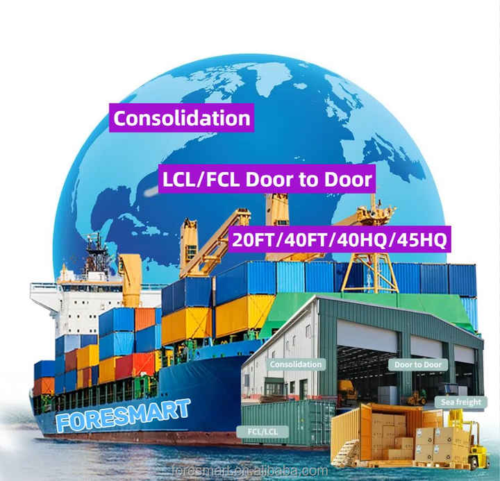 Fcl Container Warehouse Consolidation Service Shipping Agent Sea Freight Forwarder From China to ...