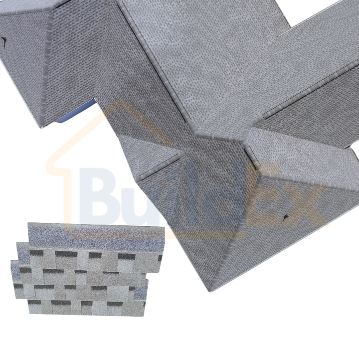 Modern Colorful Design 5.2mm Thickness Asphalt Shingles Fiberglass ...