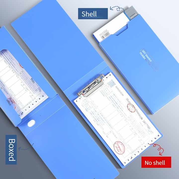 Deli 5353A Multifunctional Ticket Holder Portable A5 Folder Office and ...