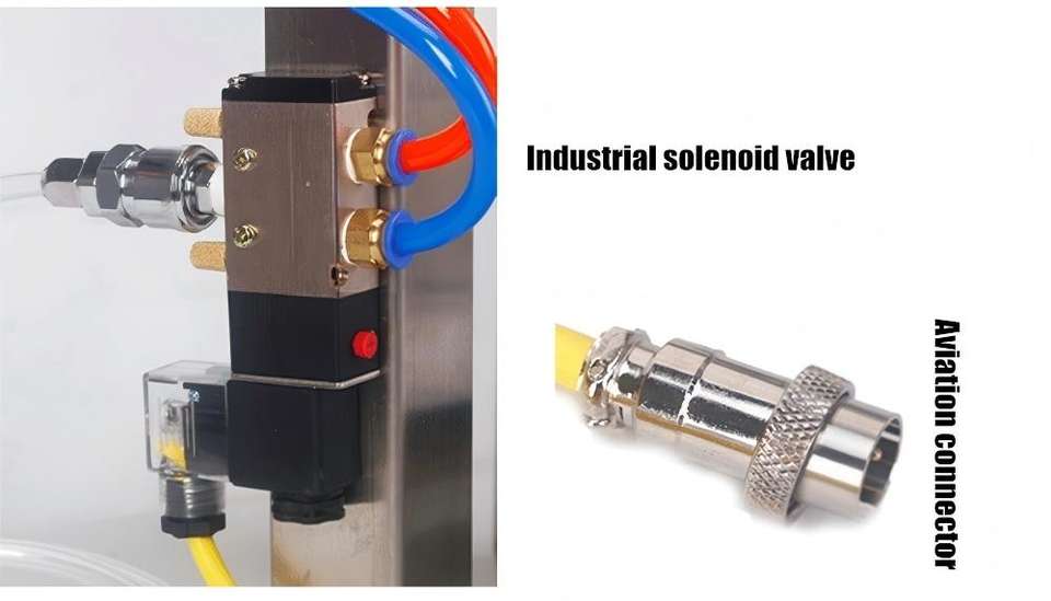 304 stainless steel small honey filling machine, yogurt , automatic ...