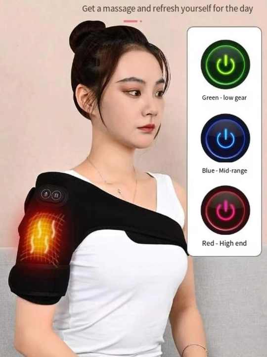 Electric Heated Shoulder Wrap Brace - High Quality Therapy