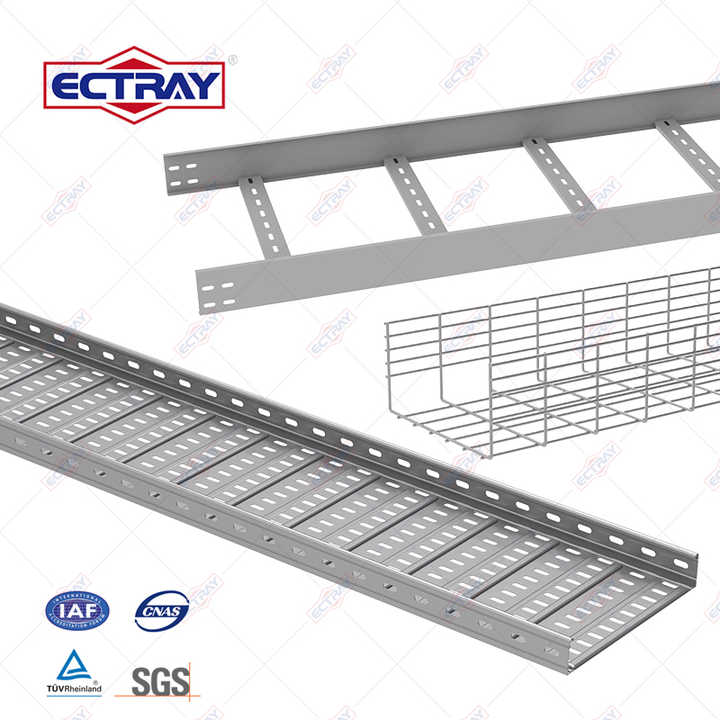 ECTRAY Outdoor Industrial Cable Management with Pre-Galvanized Material ...