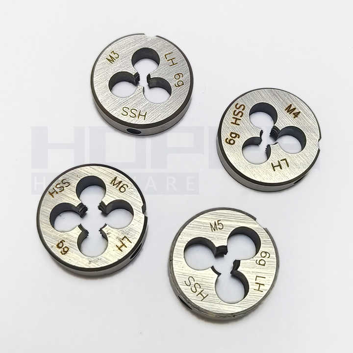 HSS M2 Left Thread Screw Circular Round Die M3 M4 M5 M6 M8 M10 M12 M14 ...
