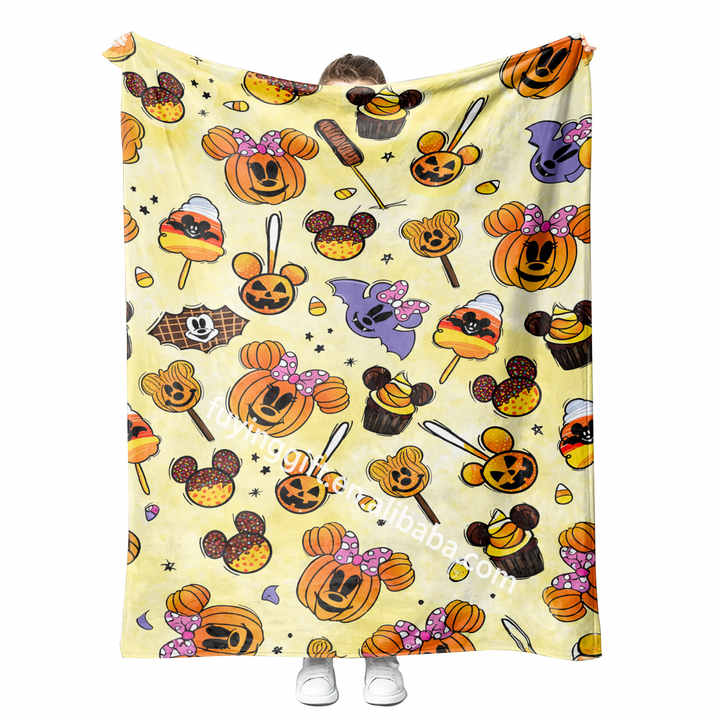 Super Soft Fluffy Cartoon Character Throw Blankets Gifts Blankets ...