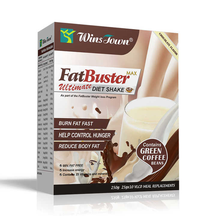 Chocolate Flavor Fat Buster - Slim Detox Drink Shake