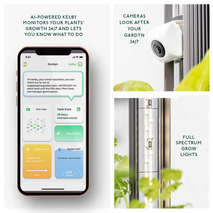 Smart Hydroponics Pots Home Kit - Grow Microgreens Indoors