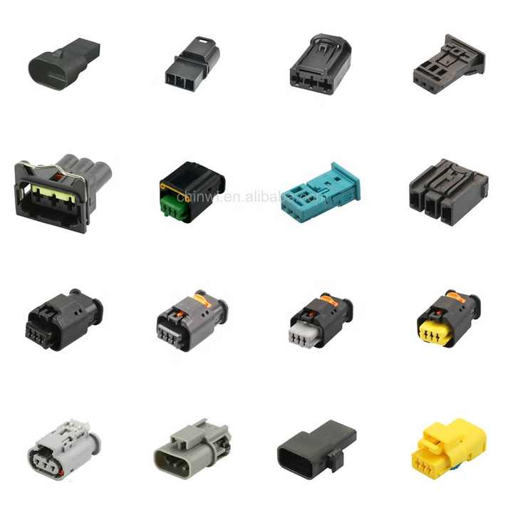 6 Pin Auto Electric Automotive Plastic Connector Car Audio Connector ...