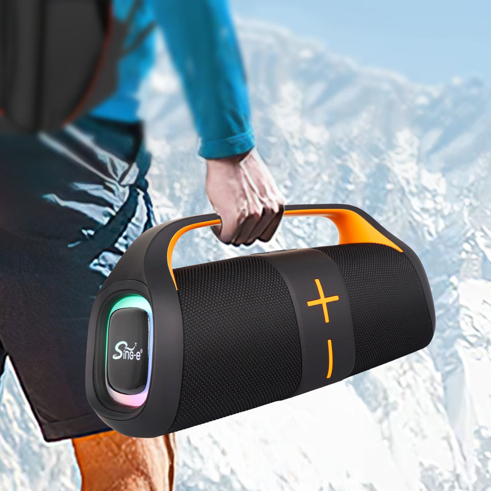 SING-E Outdoor Portable Multifunctional Music Box Blue Tooth Speaker ...
