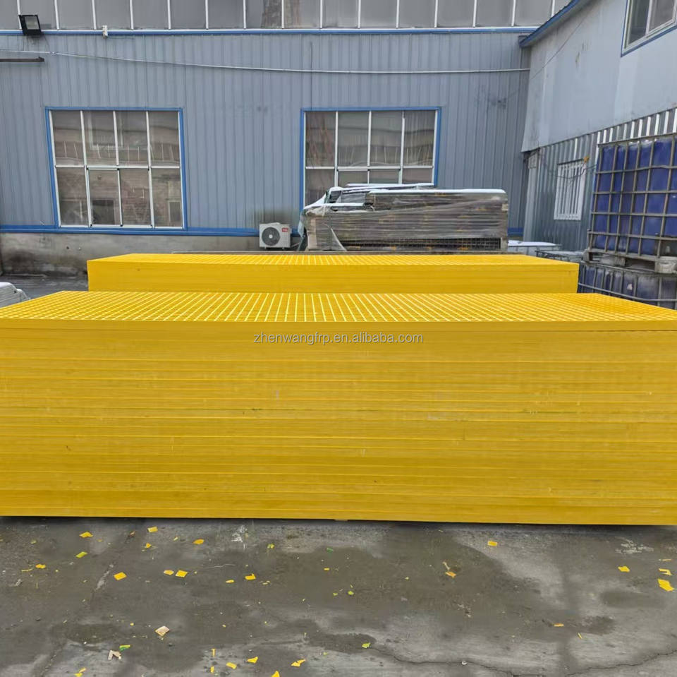 Heavy-Duty FRP Grating Panel-Light Weight High Strength Anti-Slip ...
