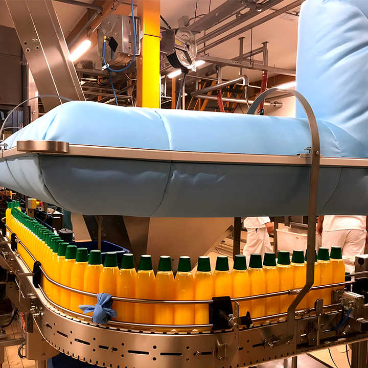 B1 Level Fire-Resistant Flame-Retardant Air Fabric Duct System ...