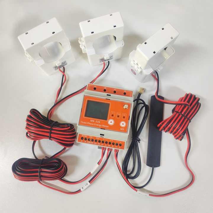 IOT Energy Meter 3phase 4G RS485 500A - Precise Energy Measurement