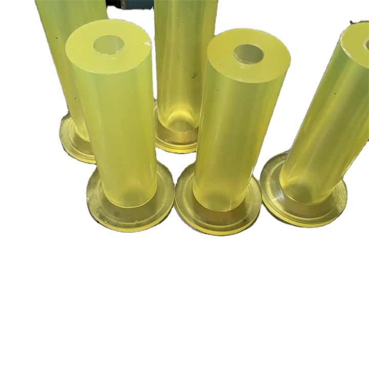 Custom Polyurethane Urethane Mount Bushing Flange Rubber Polyurethane ...