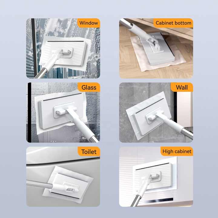 Sweeper Disposable Wipe Mops - Efficient Floor Cleaning