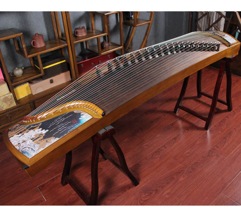High-Grade 21 String Guzheng Zither - Exquisite Chinese Instrument for ...
