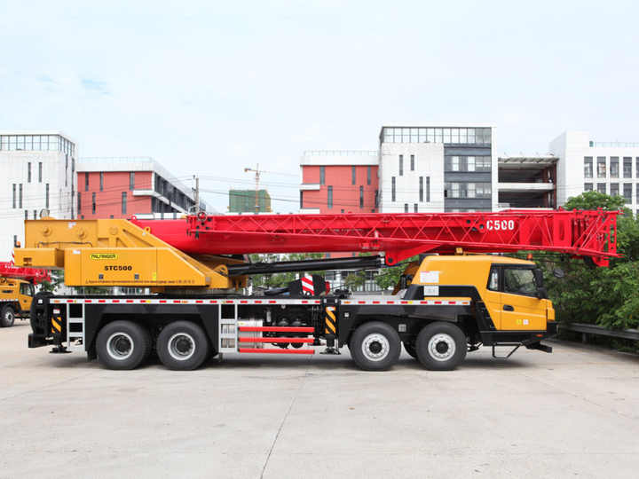 Stc500e Stc500c5-8 Stc500s Mobile Truck Crane With 62m Max. Lifting ...