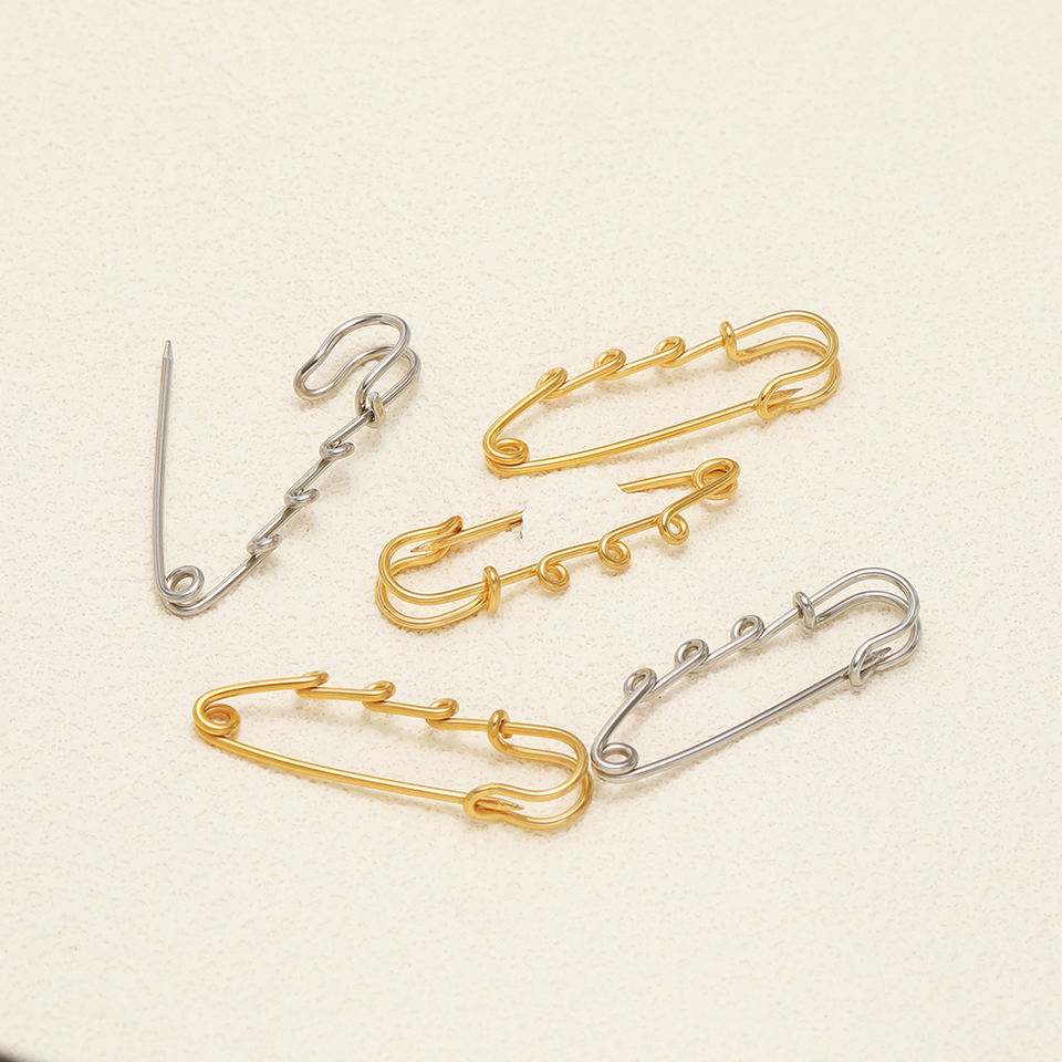Wholesale 5pcs/bag Stainless Steel 50mm Paper Clip Clasp Connectors for ...