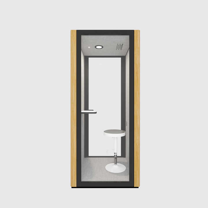 Modern Single Phone Booth Highly Modular Quick Assembly Soundproof Pod ...