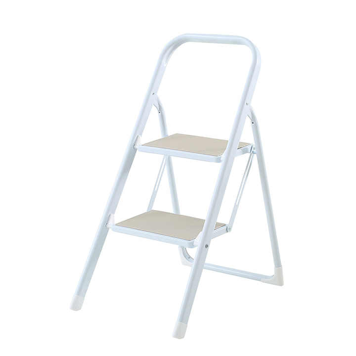 2 Step Stool Folding Step Ladder for Adults, Lightweight Sturdy Small ...