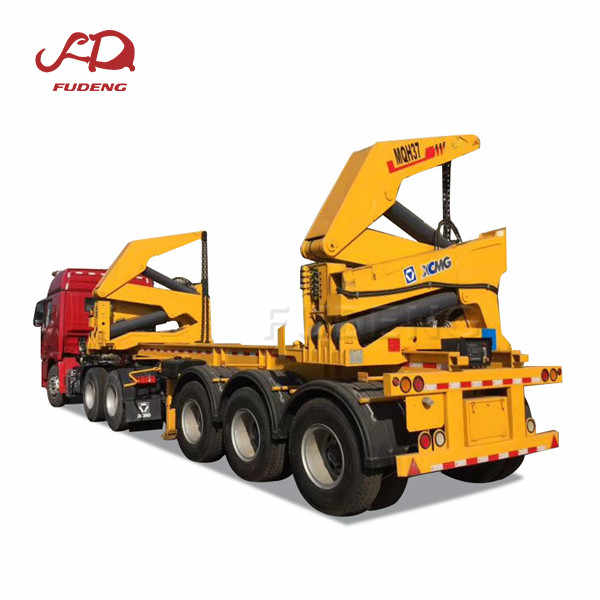 20ft & 40ft Steel Self-Loading Container Side Lift Semi Trailer ...