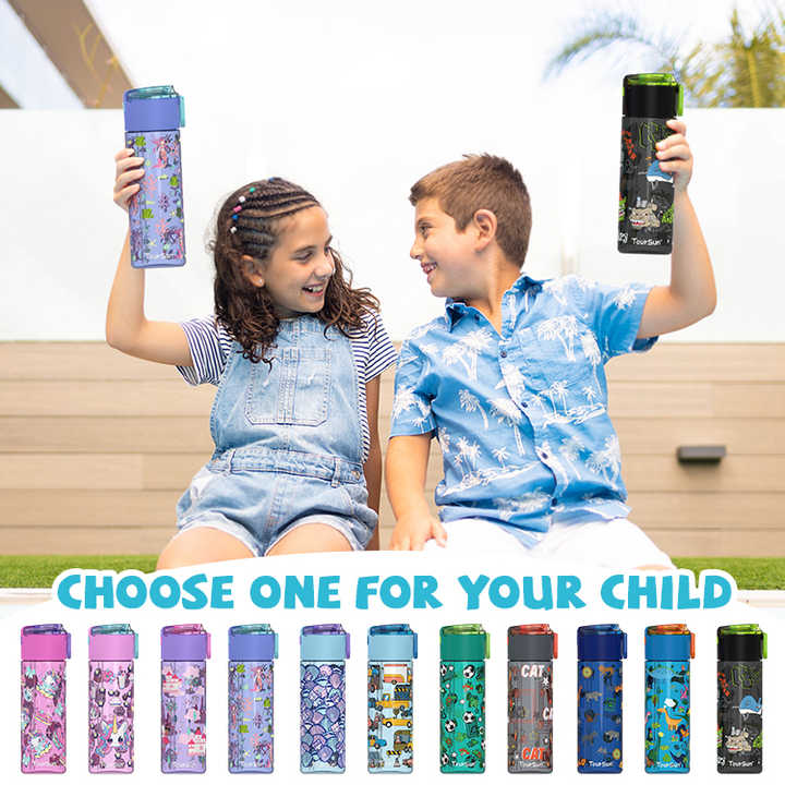 Wholesale Leak Proof Straw Type Plastic Sports Drinking Water Bottle ...