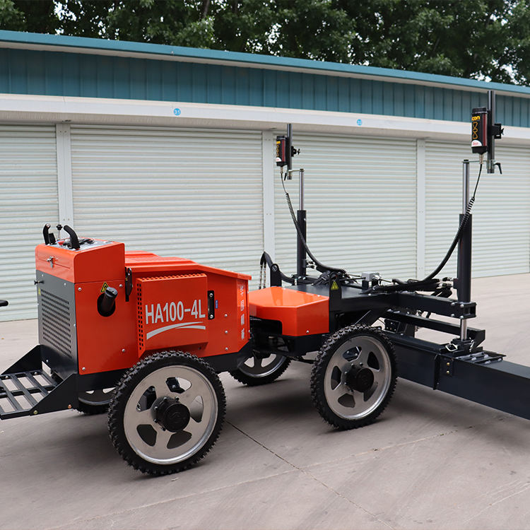 Cement Industrial Conveyors & Laser Leveling Machine with Motor/Engine ...