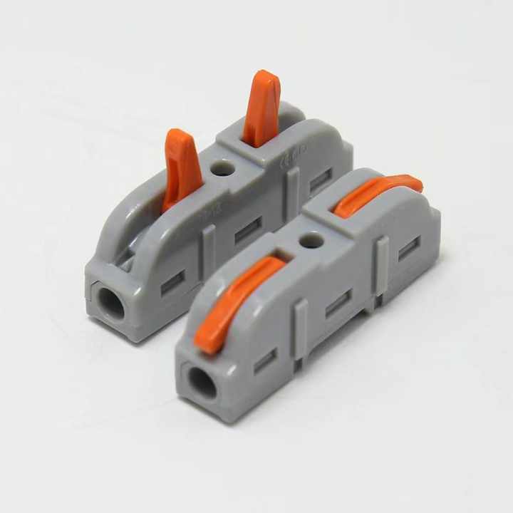 Universal Two Core Push in Wire Connectors for 0.75-2.5mm2 Electric ...
