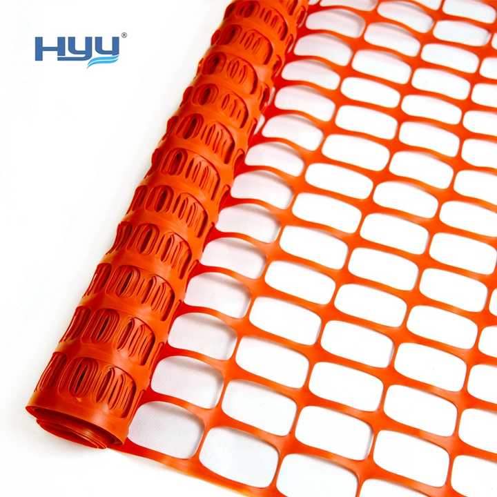 1x50m Barricade Snow Fencing Orange Barrier Safety Net