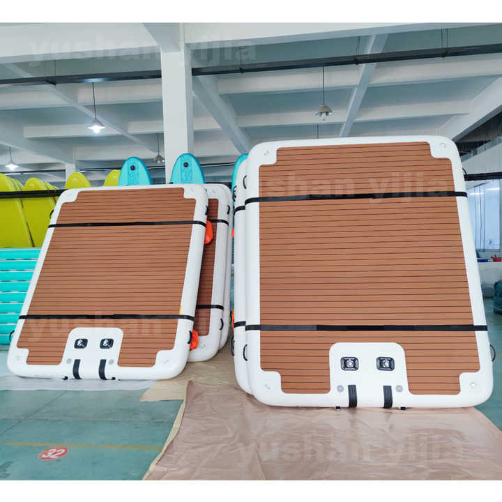 Customized Water Platform Inflatable Pool Float Water Safe Play ...