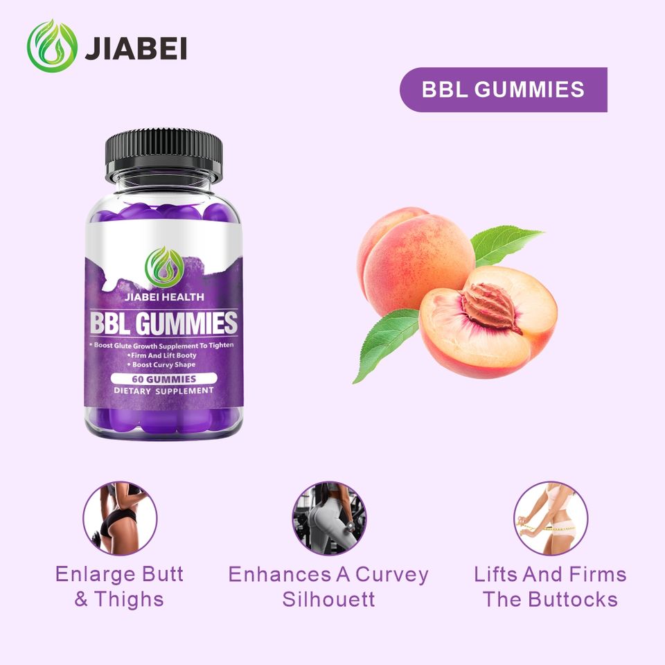 Jiabei Factory OEM Wholesale Natural Buttock Enhancement Gummies