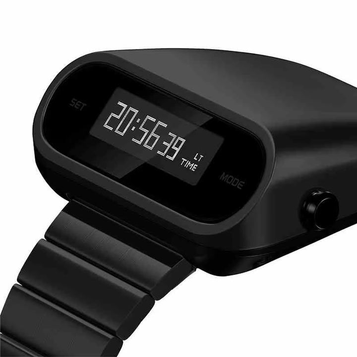 Men's Retro-Futuristic Racing LED Punk Clock - Unique Watch
