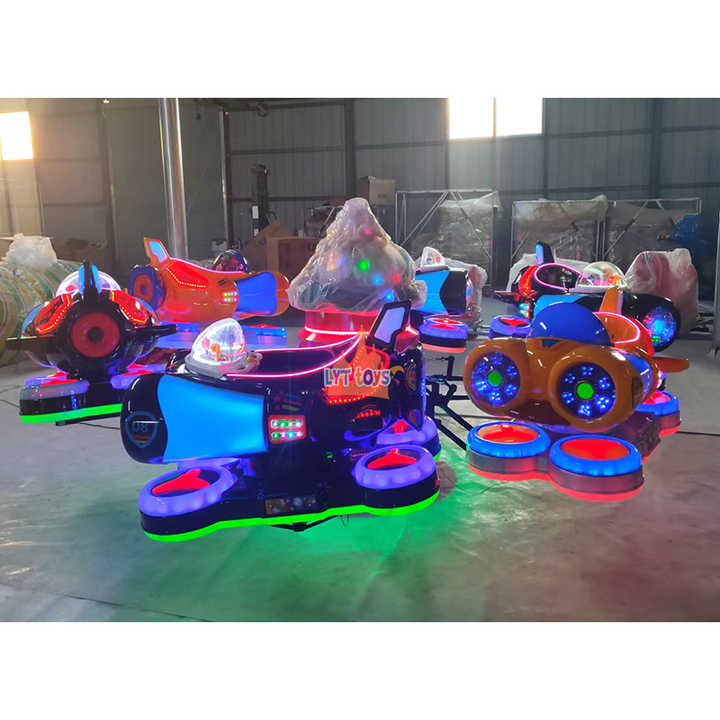 6 Seat Aircraft Spaceship Backyard Mini Carousel for Sale