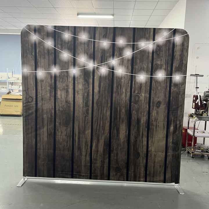 Custom Tension Fabric Ceiling Banner for Trade Shows