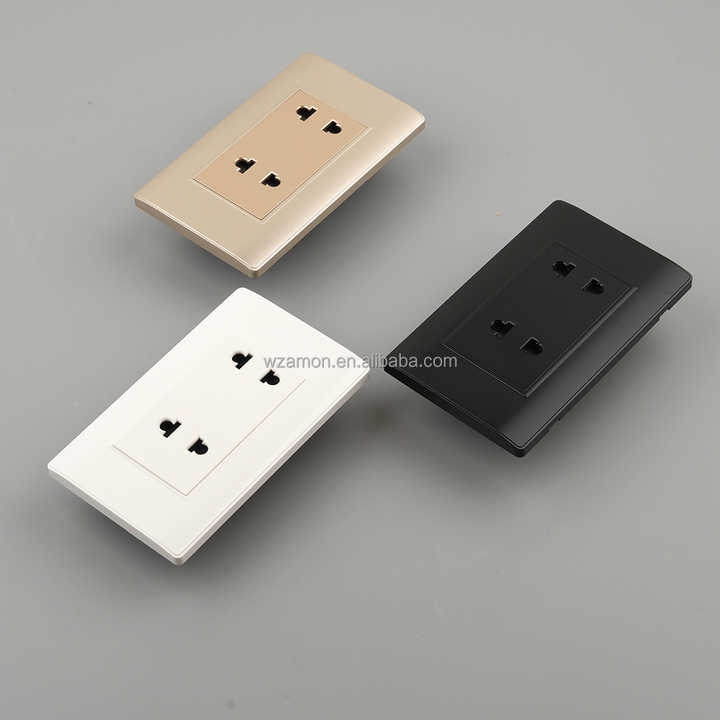 Tomacorrientes 220v Enchufe Enchufes Triple Toma Corriente Doble Morden ...