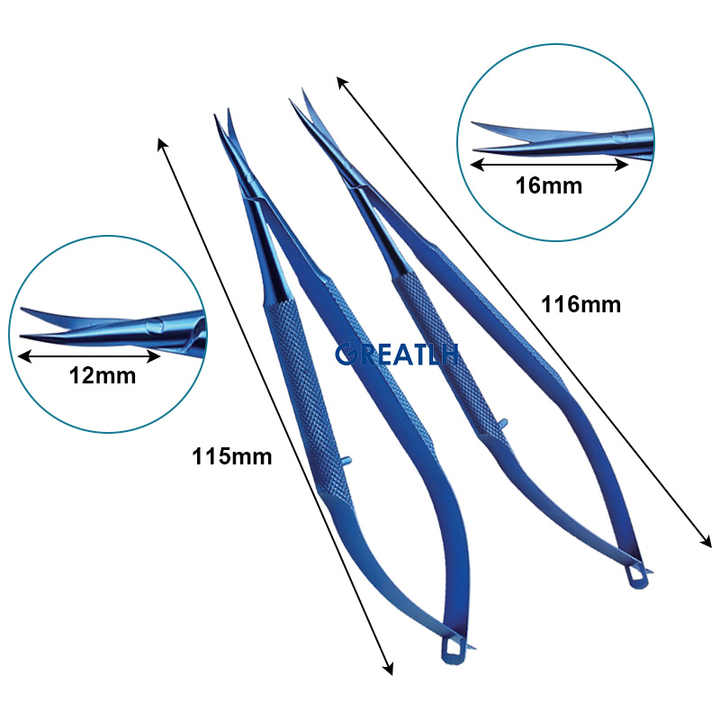 Titanium Ophthalmic Conjunctival Forceps - Micro Surgery