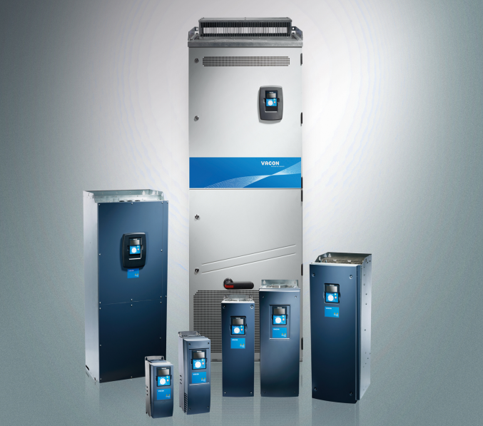 VACON NXP Air Cooled 132H0574 Integrated Brake Chopper Inverter 1 Year ...