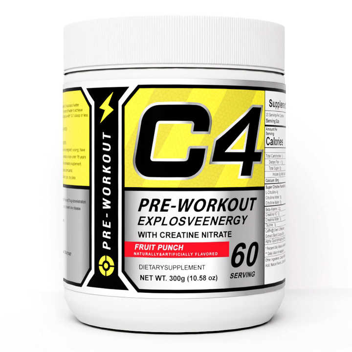 C4 Nitrogen Pump - Energy & Endurance Pre Workout Supplement