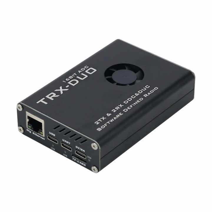 TRX-DUO 10KHz-60MHz SDR Radio Receiver, 12-bit ADC, 2TX & 2RX for ...