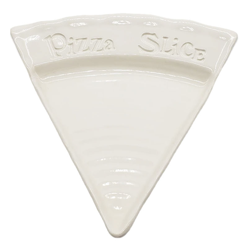 Custom Modern Dinnerware - Triangle Ceramic Pizza Plate