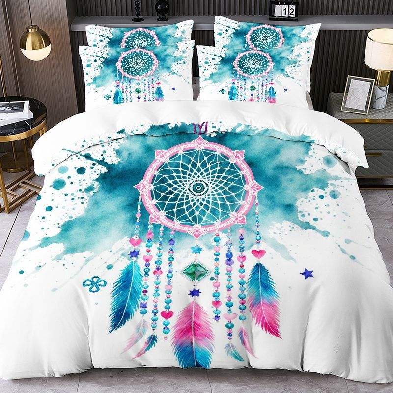 Traditional design 5D digital print low price twin single full size ...