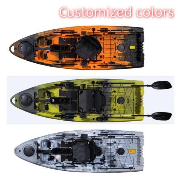 LSF 2025 9.5FT Small One Person Pedal Fishing Kayak Boat