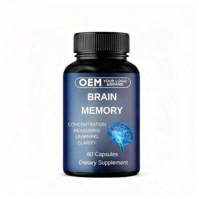OEM Brain Memory & Focus Capsules Natural Health Supplement ...