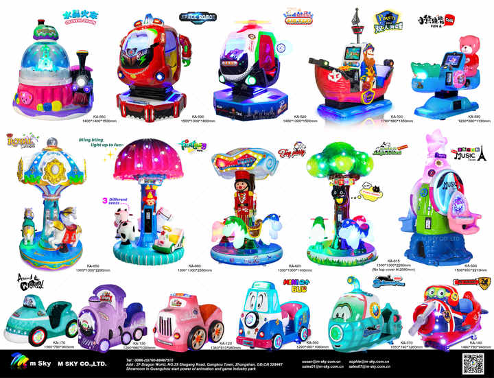 MSKY Interact Whack a Mole Hammer Coin Operated Machine Arcade Kids ...