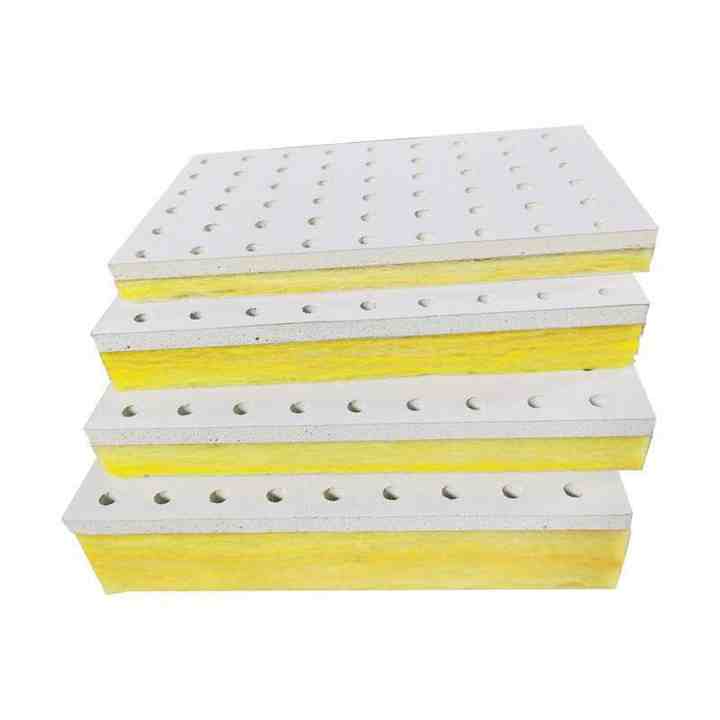 Porous Board - Perforated Plasterboard with Acoustic Panels