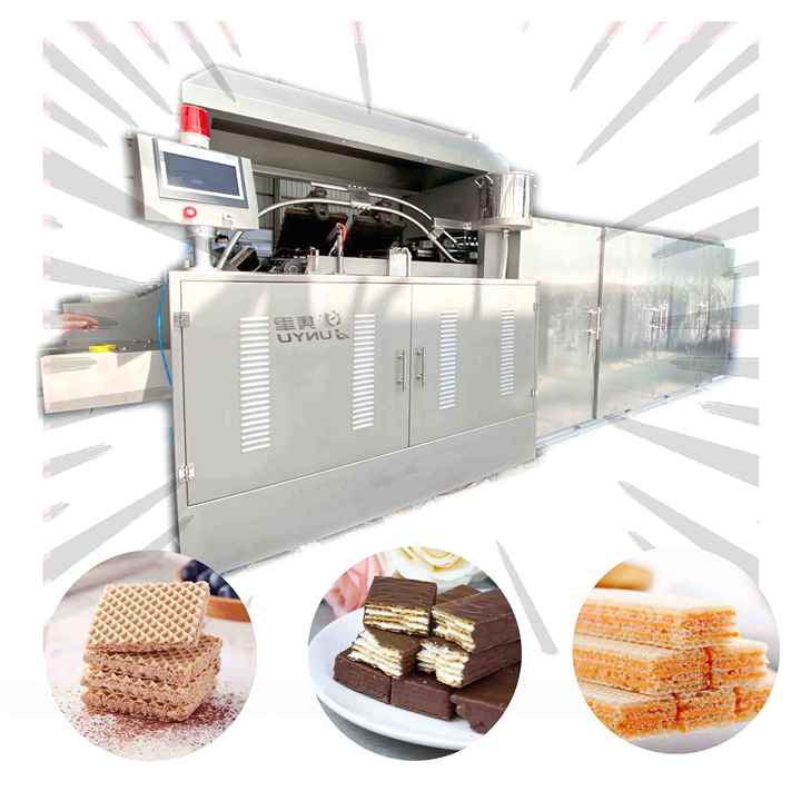 Factory price wafer making machine wafer biscuit production line ...