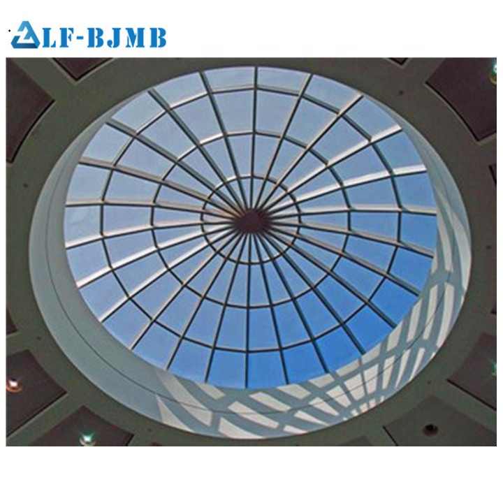 Modern Design Steel Skylight Dome Space Frame Roof Construction