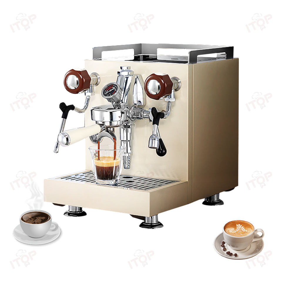Commercial Hotel Cafe Espresso Machine E61 Grouphead Stainless Steel ...