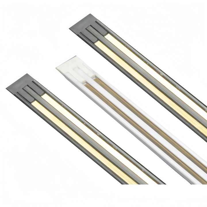 Ultra-thin Led Strip Light Guide Power Rail Track Wooden Shelf Screw ...