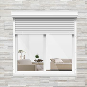 Sliding Window with Roller Shutter - Secure & Durable